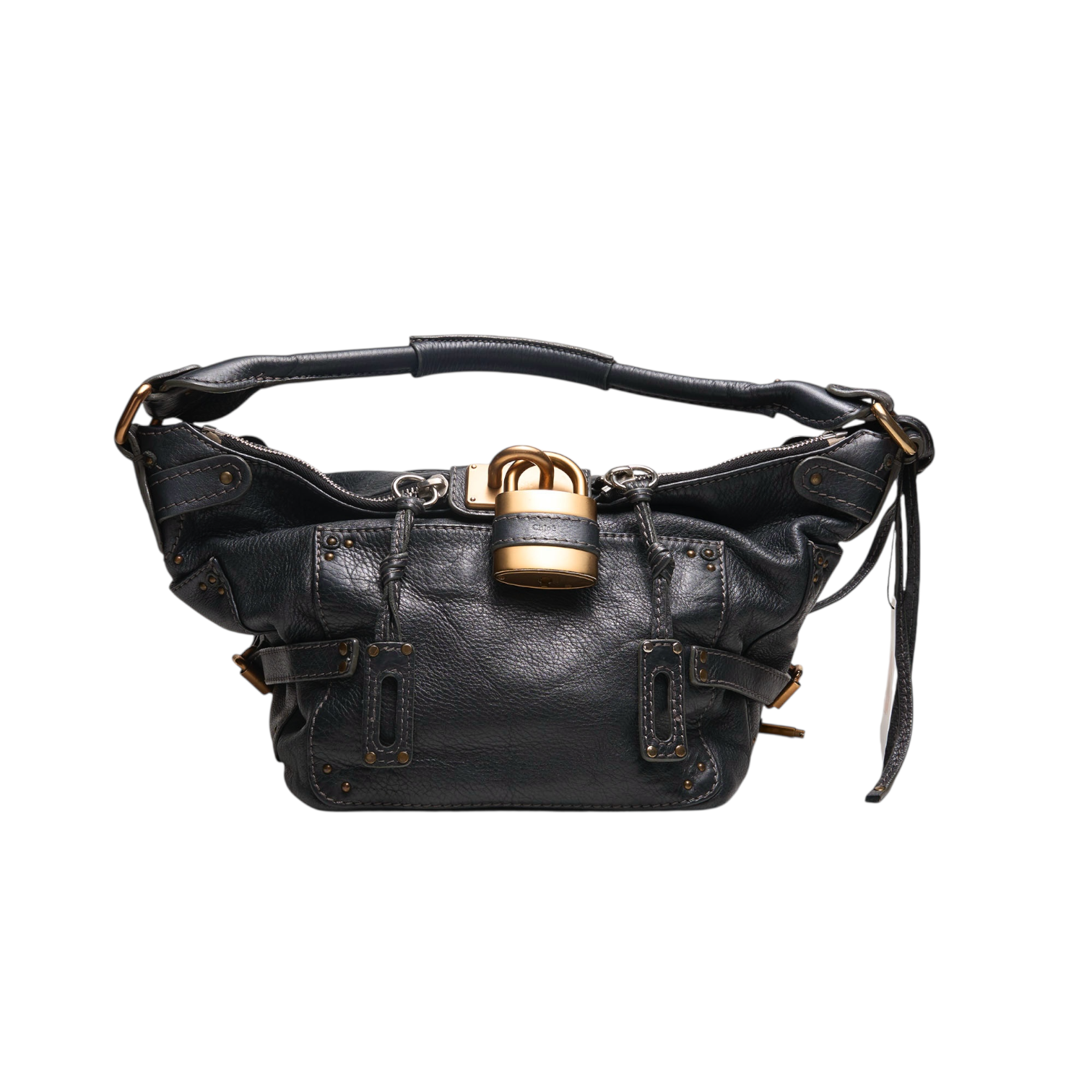 chloé 2000s gray paddington bag – hachi archive